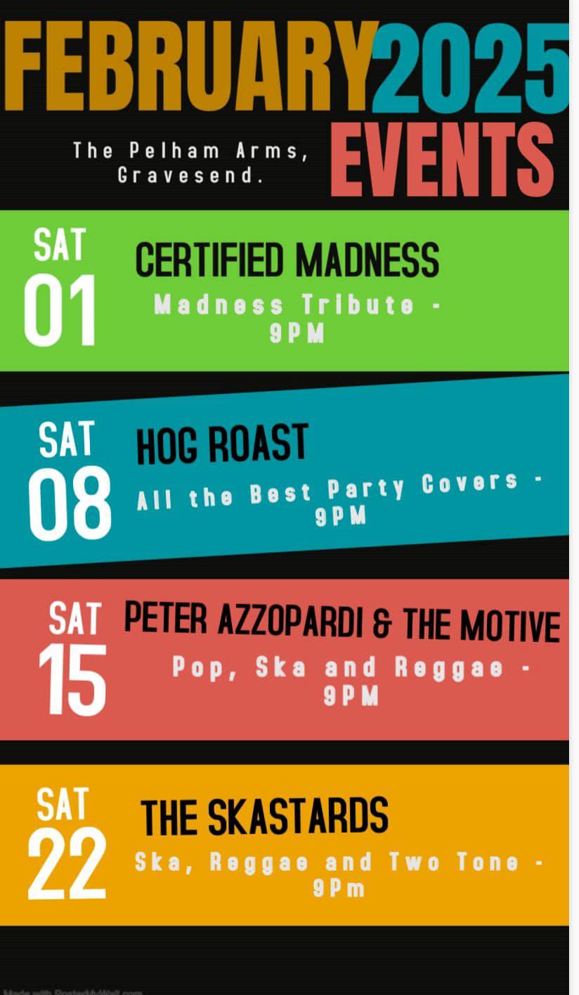 The Skastards at The Pelham Arms