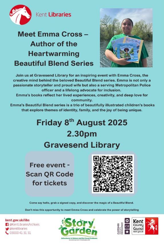 Meet Emma Cross at Gravesend Library